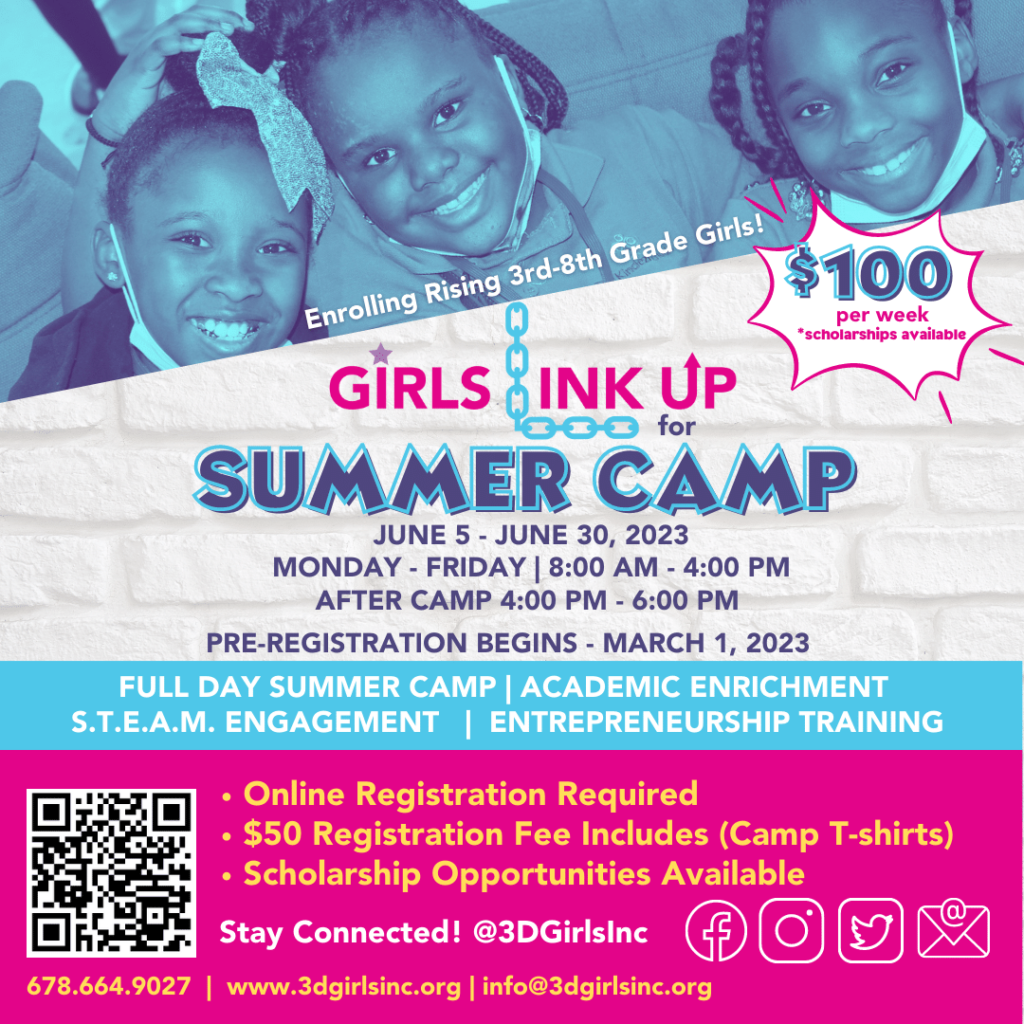 Girls Link Up - Summer Camp - 3D Girls, Inc.