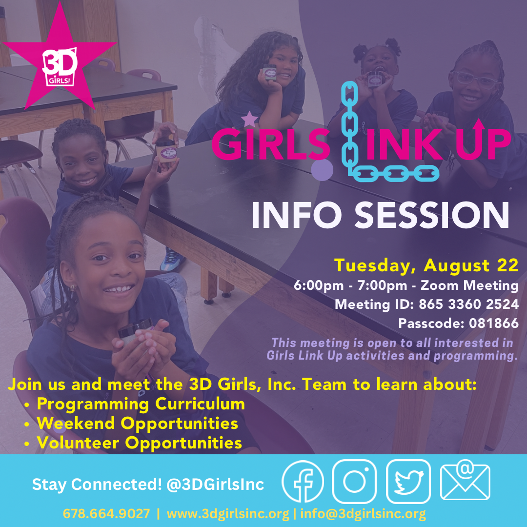 Girls Link Up - Parent Info Session - After school Programs in Atlanta