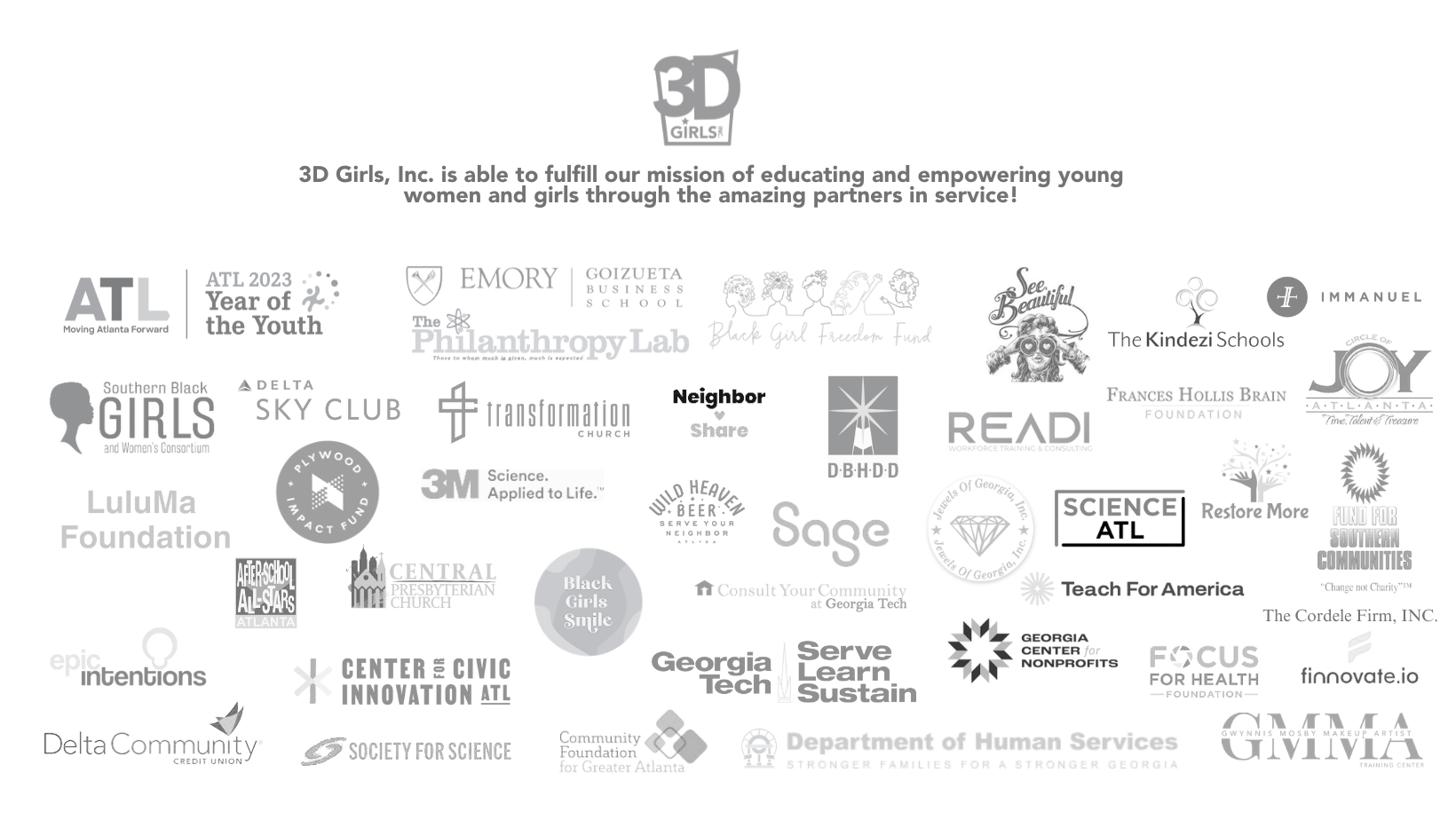 3D Girls, Inc. | A Non-profit Organization in Atlanta, Georgia